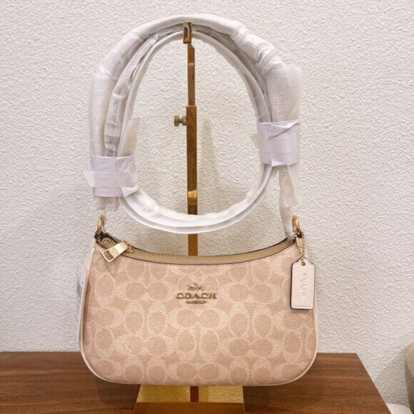 Coach | Bags | Teri Shoulder Bag In Signature Canvas Cv933 | Poshmark